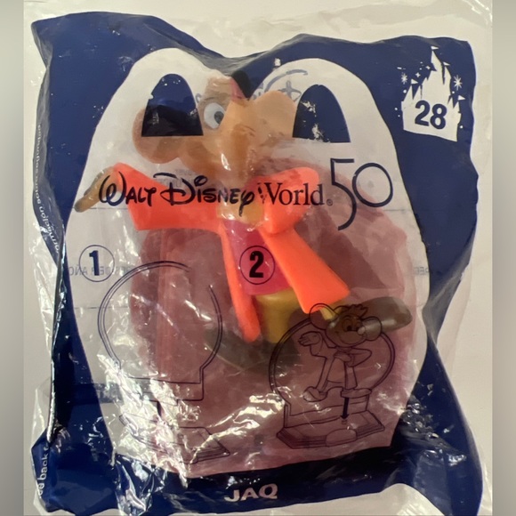 Disney | Toys | Mcdonalds Disney World 5th Anniversary Toy 28 Jaq 202 ...